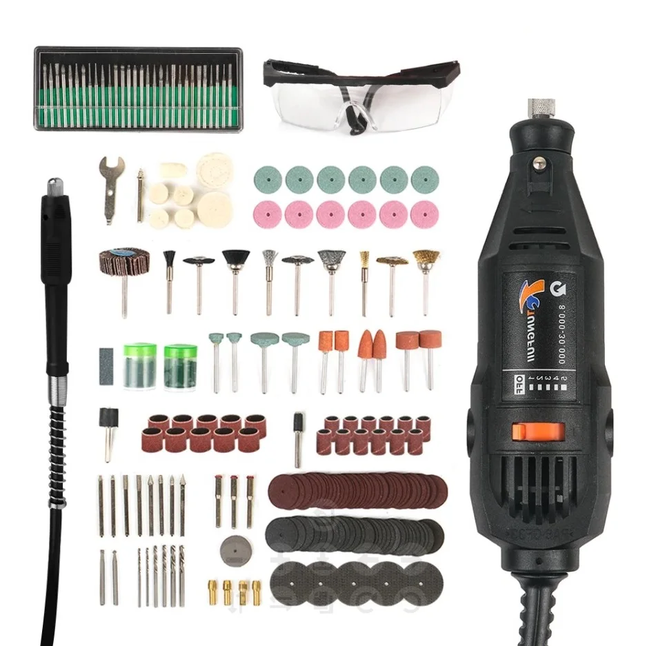 Mini Electric Drill 130W Drilling Machine 30000rpm Variable Speed ...