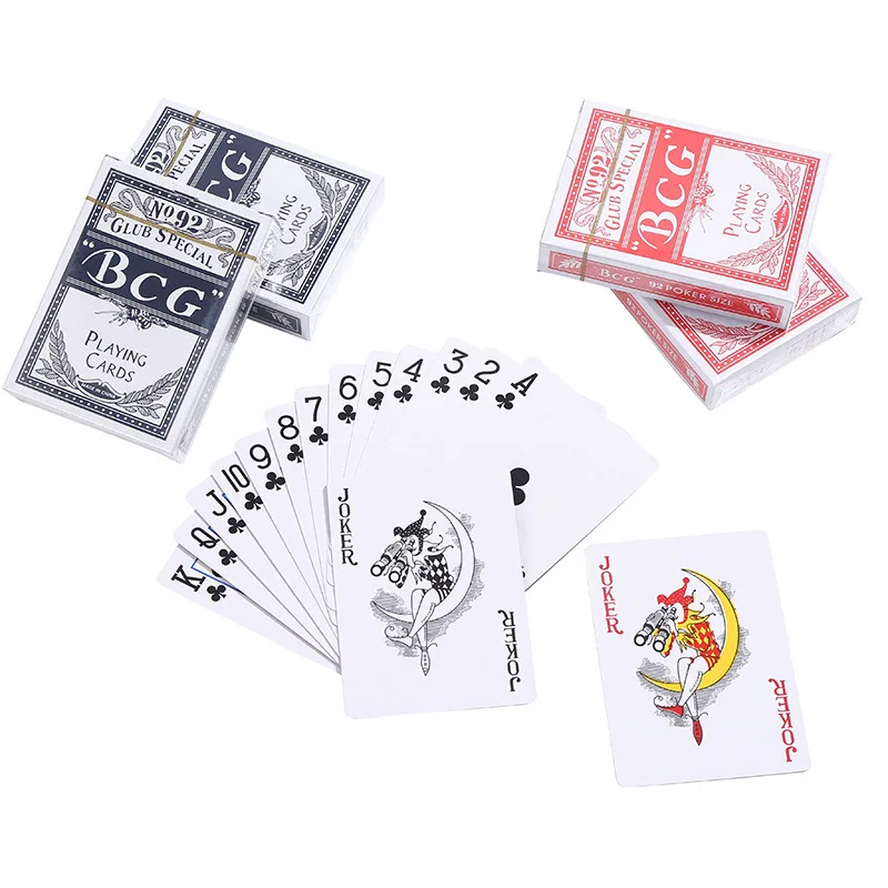 54-Playing-Cards-Waterproof-Plastic-Playing-Pokers-Pack-Game-Cards ...