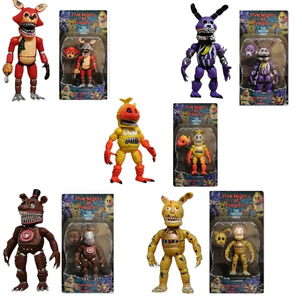 NEW-Five-Nights-at-Freddy-s-Fnaf-Bear-SANTA-FREDDY-Game-Action-Figure ...