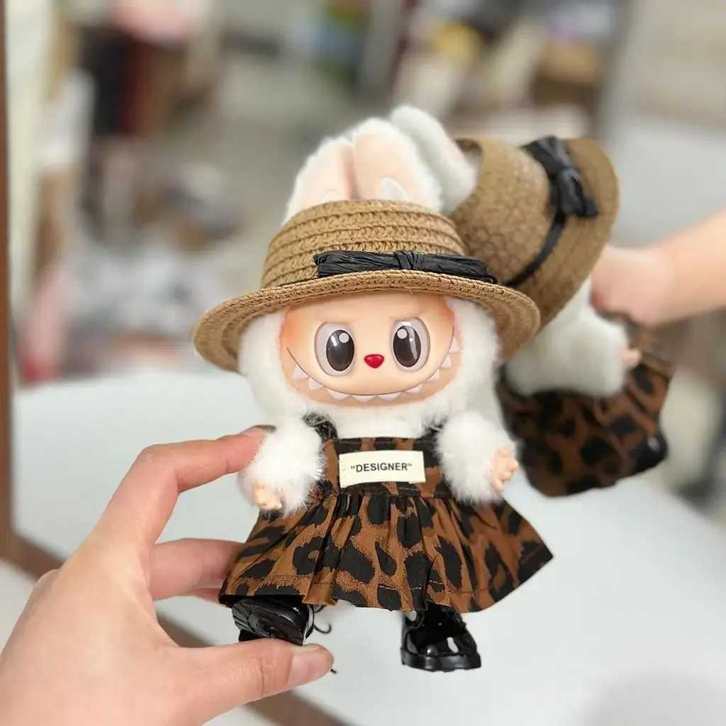 Mini Doll'S Clothes Outfit Accessories For 15-17cm Ropa Labubu and 10cm ...