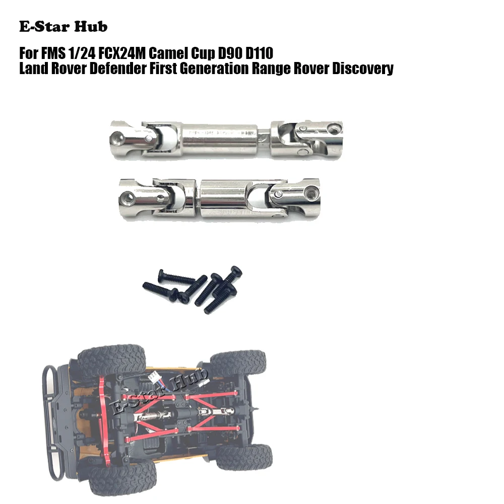 Transmission Shaft Drive Axle for FMS 1/24 FCX24M Camel Cup D90 D110 ...
