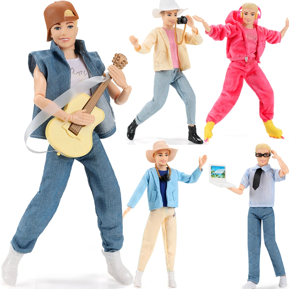 NK-Hot-Sall-Male-Doll-Clothes-For-Ken-Doll-1-6-Doll-Head-Shoes-For ...