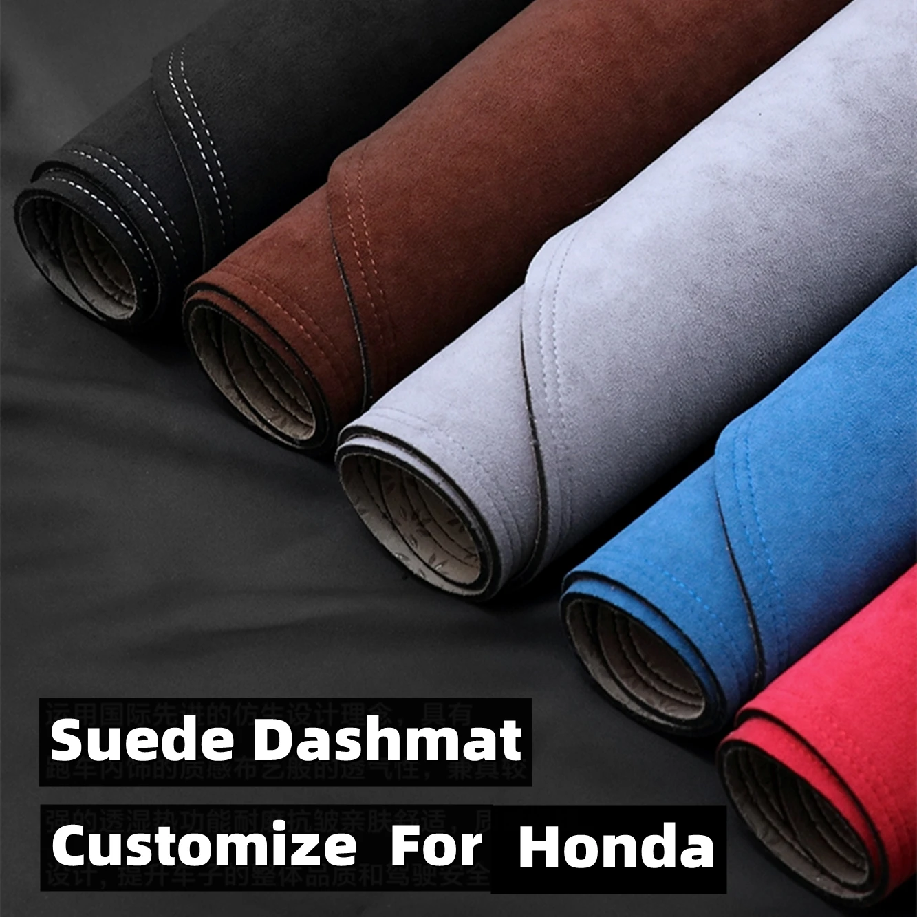 Car-styling-Suede-Leather-Dashmat-Dashboard-Cover-Dash-Mat-Accessories ...
