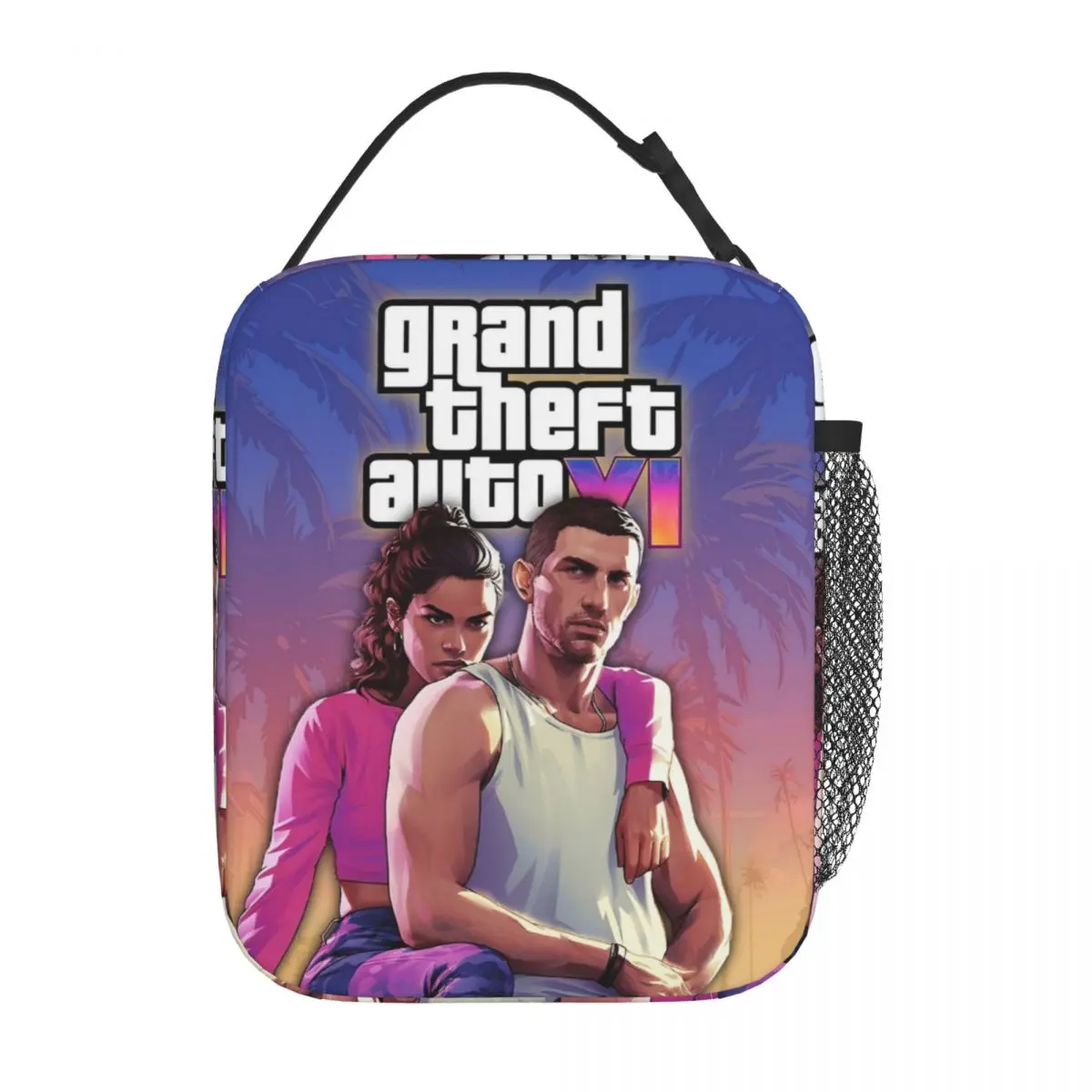 Bolsa térmica para el almuerzo yangshaomei con logo de GTA 6 Lucia y su ...