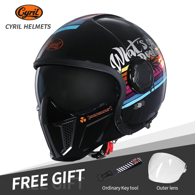 Cyril-Men-s-Certified-Motorcycle-Helmet-2024-Safety-DOT-ECE-Lightweight ...