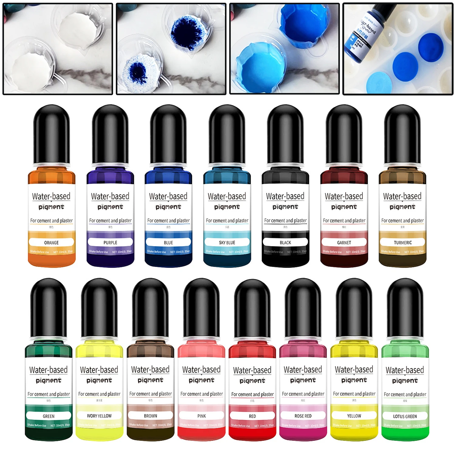 10ml-Gypsum-Cement-Coloring-Planter-Pigment-Gypsum-Powder-Color ...