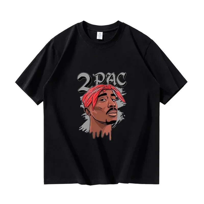 Rapper-Tupac-2pac-Graphic-T-Shirt-Fashion-High-Quality-Short-Sleeves-T ...