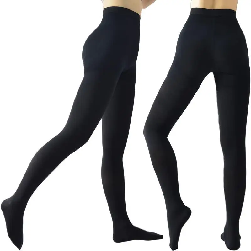 Collants-de-Compression-m-dicale-pour-femmes-et-hommes-bout-ferm-Opaque ...