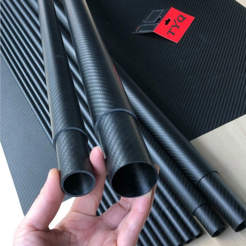 1pcs 3K Carbon Fiber Casing High Composite Hardness Material Length ...