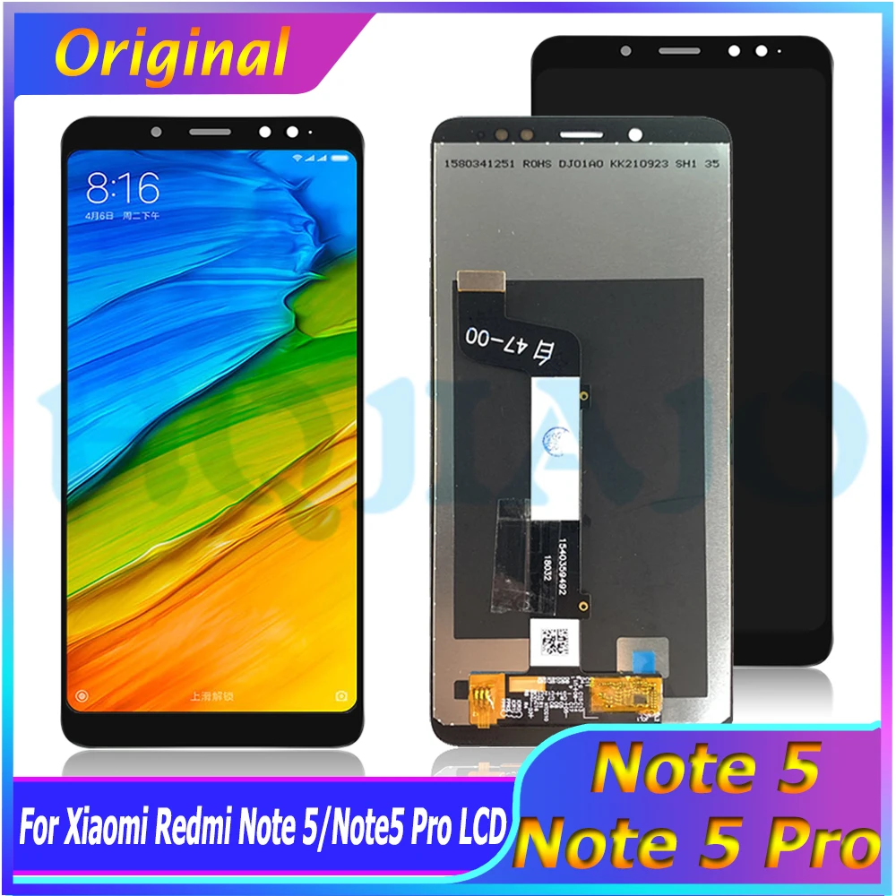 5.99" Original Lcd Screen For Xiaomi Redmi Note 5 Pro Lcd Display Touch ...