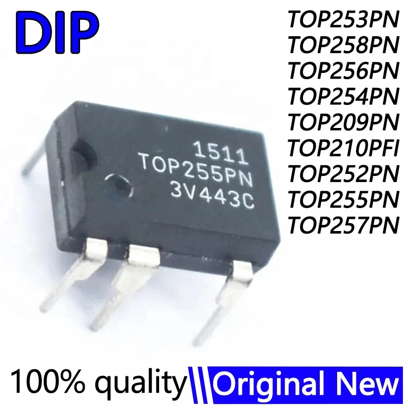 5piece-TOP255PN-TOP253PN-TOP253-DIP-7-TOP253P-TOP258PN-TOP258-TOP256PN ...