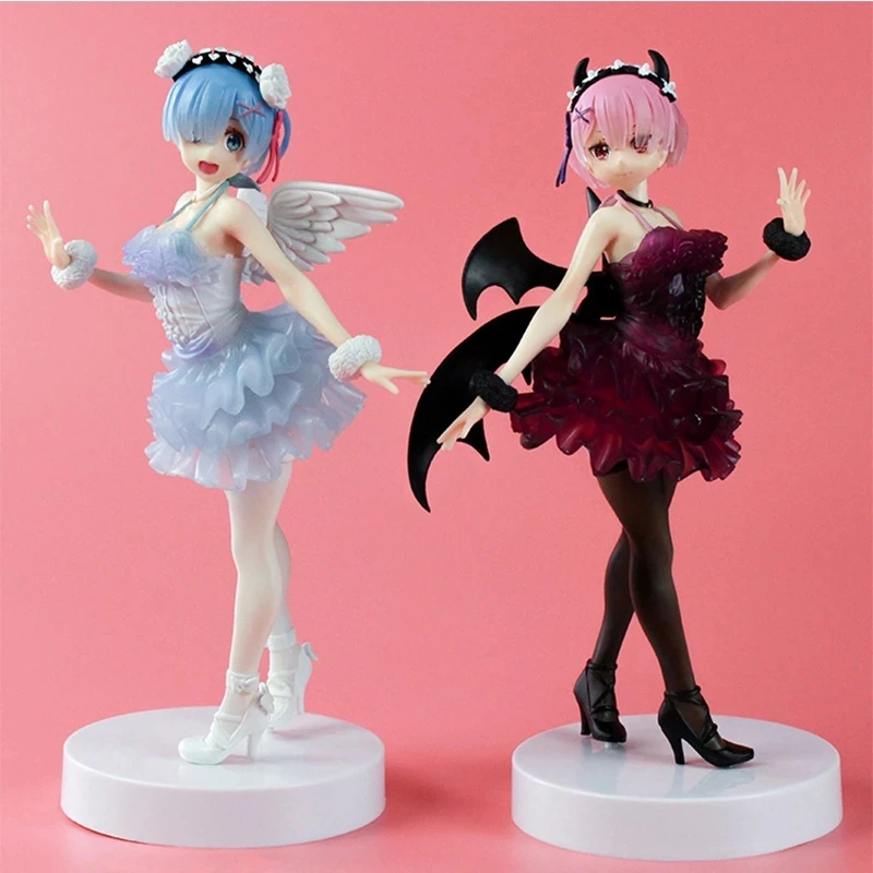 16CM-Anime-Re-Life-In-A-Different-World-From-Zero-Figure-Angel-Rem ...