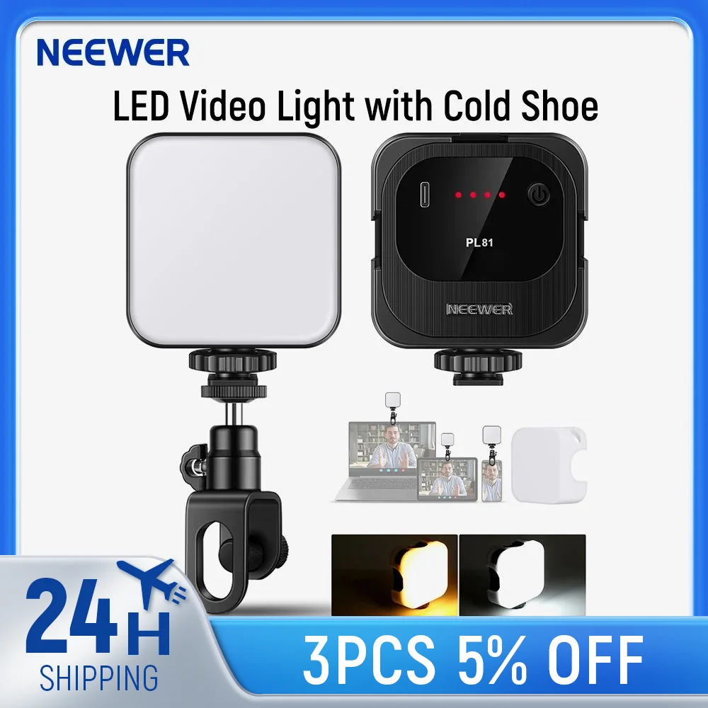Neewer-Ultra-Bright-Mini-LED-Video-Light-49-Dimmable-High-Power-LED ...