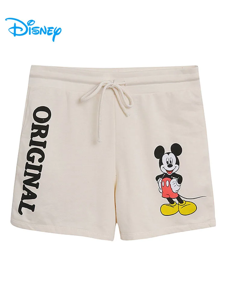 Disney-pantalones-cortos-de-Mickey-Mouse-para-mujer-Shorts-deportivos ...