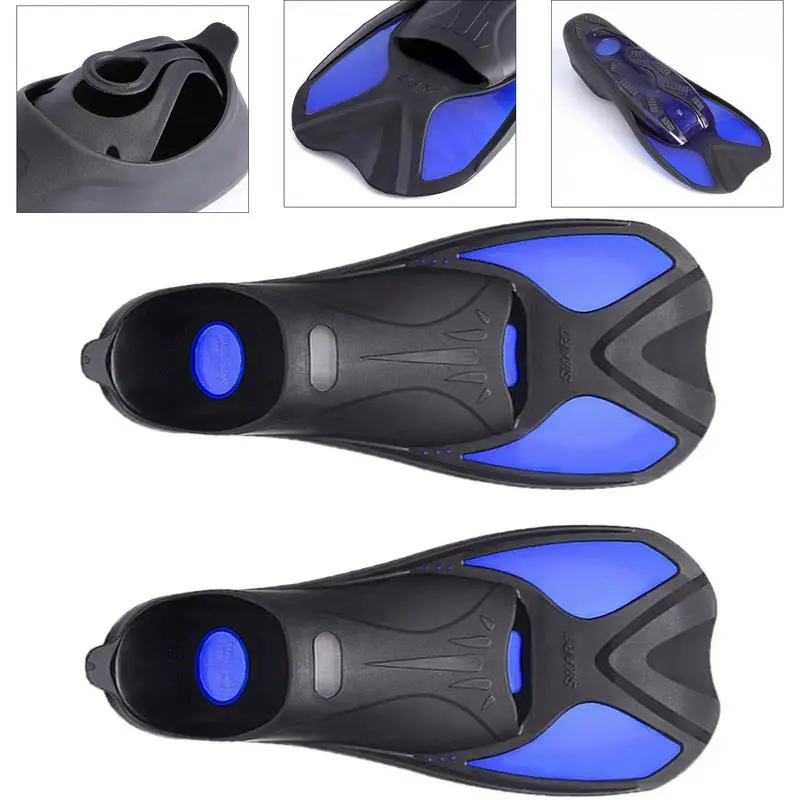 Swim-Fins-Portable-Snorkeling-Fins-Scuba-Diving-Flippers-Non-Slip ...