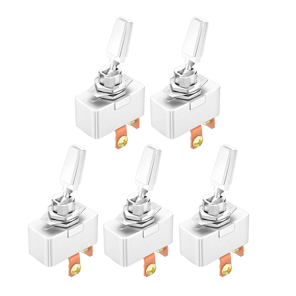 5PCS Heavy Duty 50A Automotive Toggle Switch 12V 2 Position ON OFF ...