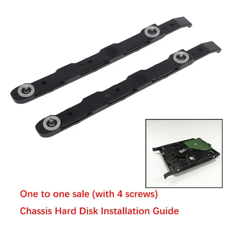 2pc Plastic Chassis Hard Drive Mounting Rails For Cooler Master 3.5 ...