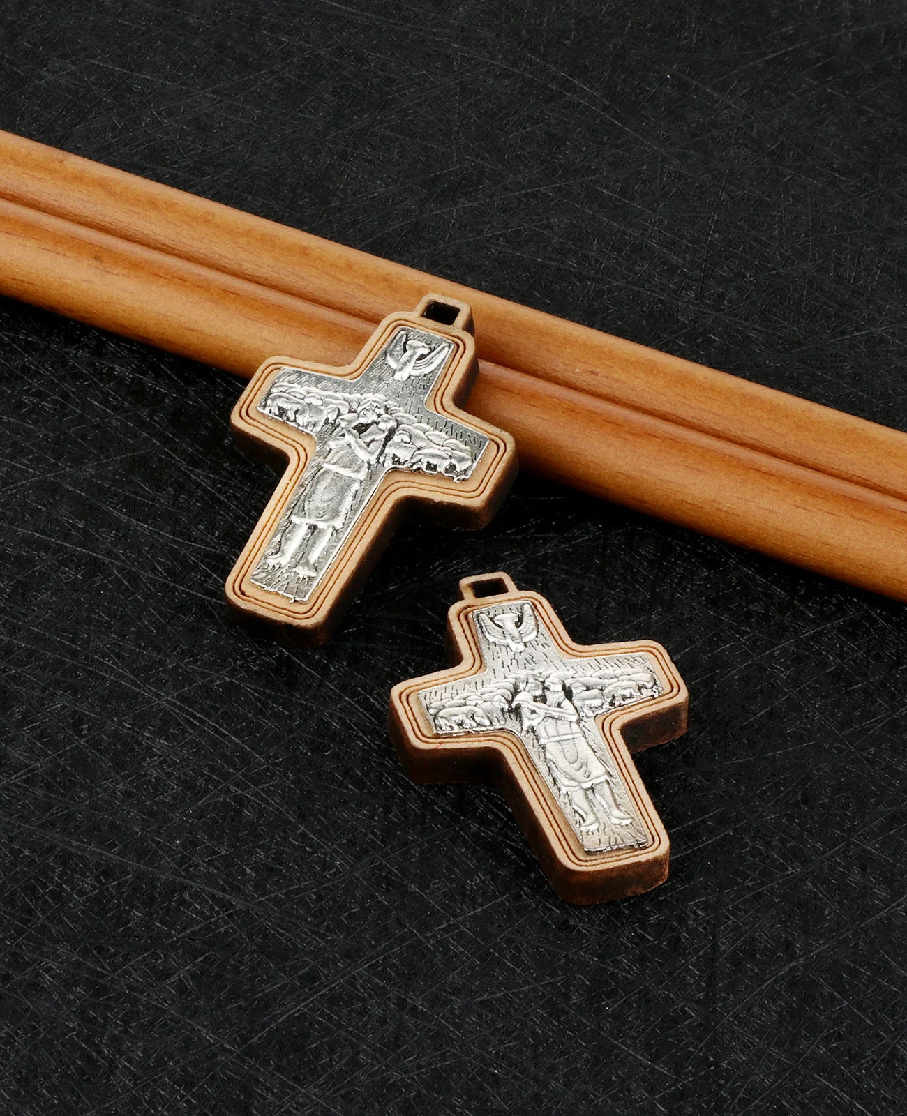 5Pcs-Christian-The-Good-Shepard-Cross-Pendant-Pope-Francis-Papal-Cross ...