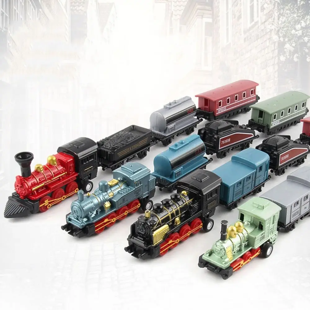 Diecast-1-60-Retro-Steam-Train-Model-Miniature-Pull-back-Pull-Back ...