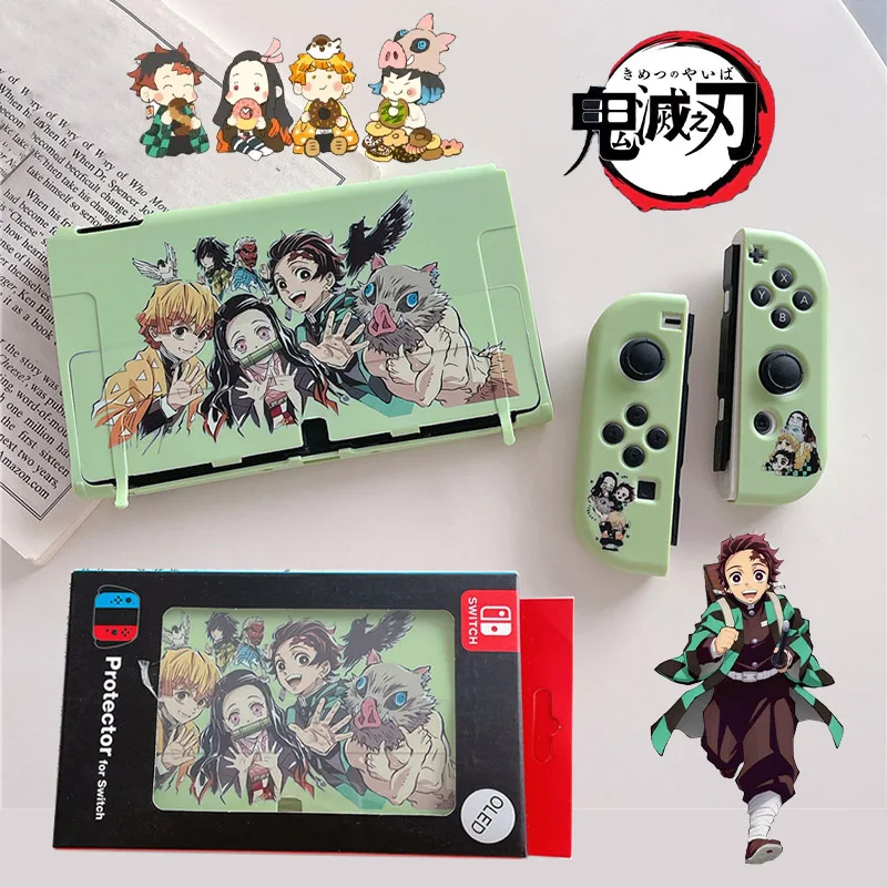 Anime Demon Slayer For Nintendo Switch Ns Joy-con Case Cover Cute ...