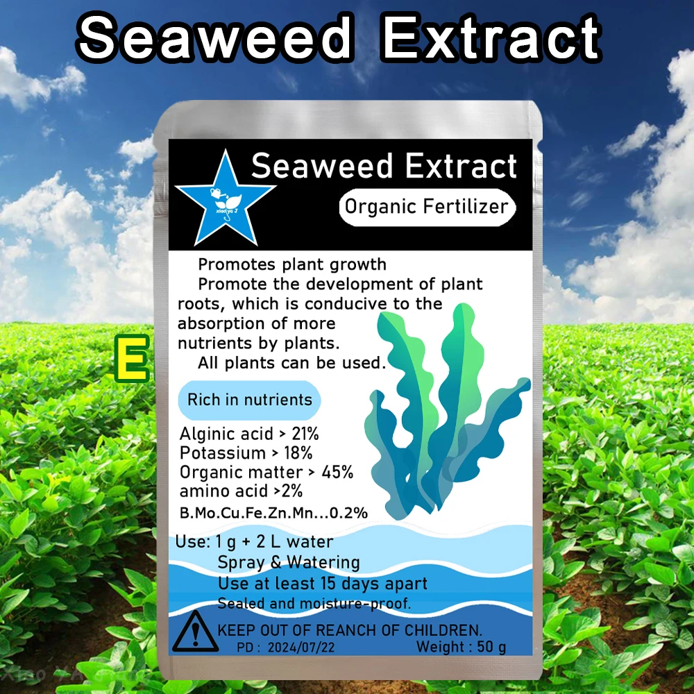50g-Seaweed-Extract-New-Organic-Fertilizer-For-Garden-Bonsai-Helps ...