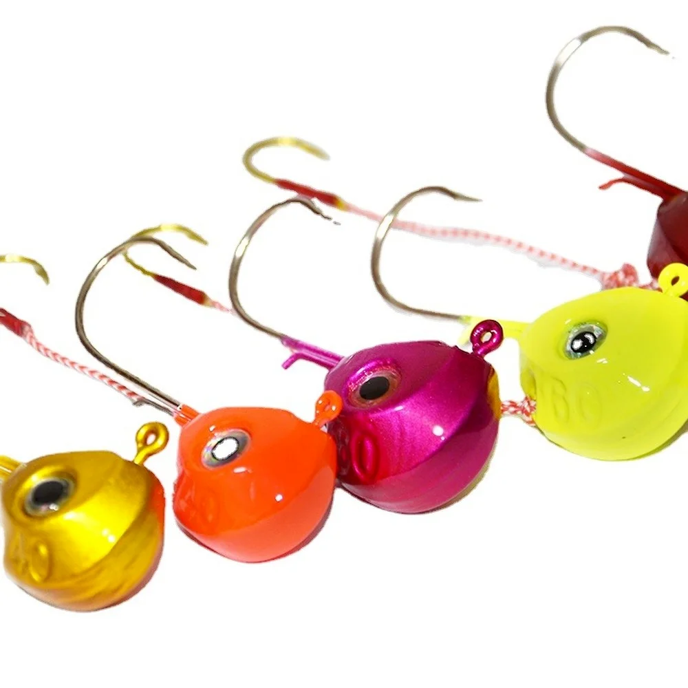 WHYY-Tenya-Madai-Jig-Kabura-Fishing-Lure-40g-140g-Lead-Head-Jigs-with ...