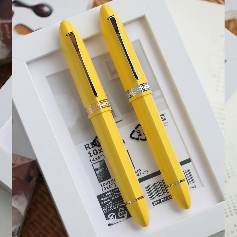 Majohn-V60-Triangular-Piston-Resin-Fountain-Pen-EF-F-Nib-Ink-Writing ...