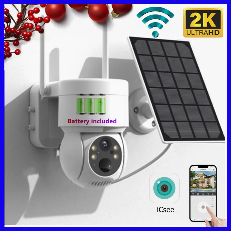 4MP-Wifi-Camera-Solar-Security-Camera-Outdoor-WiFi-PTZ-IP-Camera-Built ...