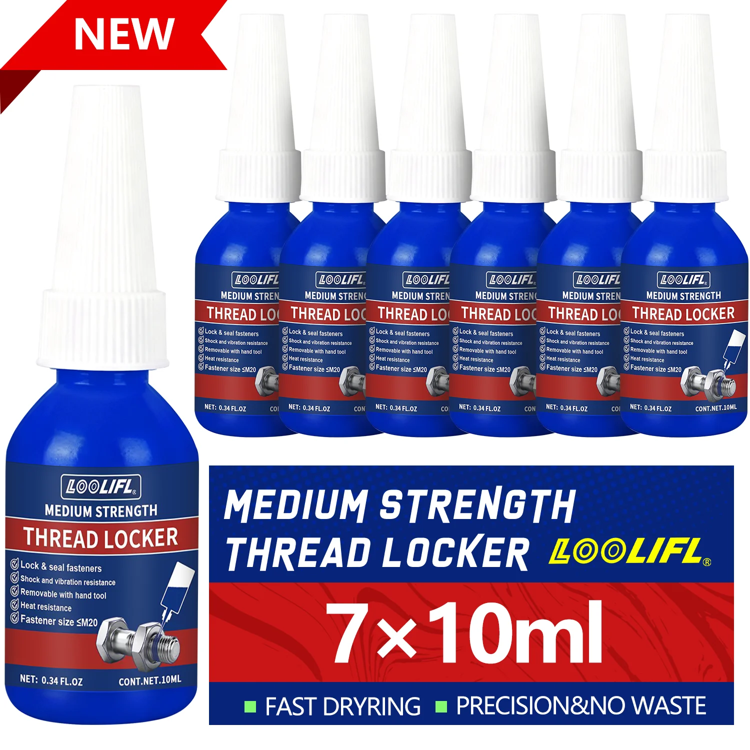 Pegamento para tornillos Threadlocker, agente de bloqueo de roscas de ...
