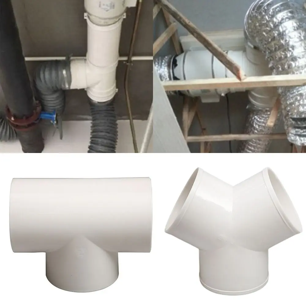 Conector-de-conducto-de-escape-de-PVC-divisor-de-juntas-de-tubo-de ...