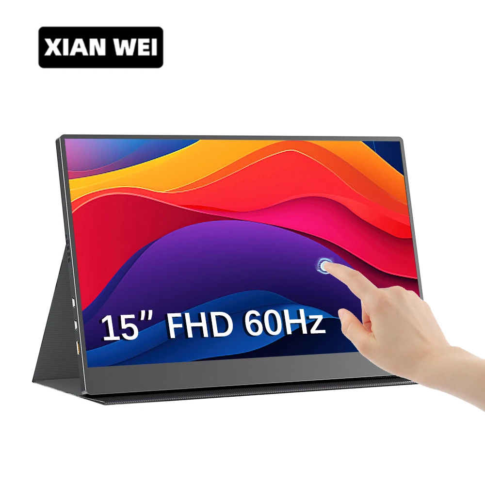 Touchscreen-15-Portable-Monitor-Full-HD-Office-Aluminum-Alloy-Second ...