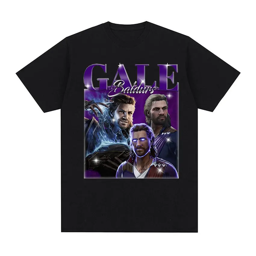 Limited-Gale-Baldurs-Gate-3-Graphic-T-Shirt-Men-s-Fashion-Vintage ...