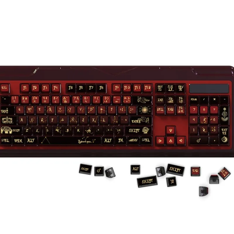 116-Key-Caps-Constellation-Theme-Mechanical-Keyboard-Keycaps ...