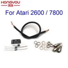 10pcs For Atari 2600 / 7800 Composite Video / Audio Mod AV Kit Audio ...
