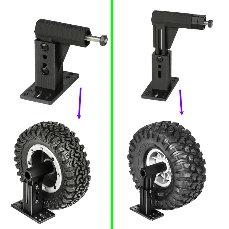 Metal-Simulation-Adjustable-Height-Spare-Tire-Holder-for-1-10-RC ...