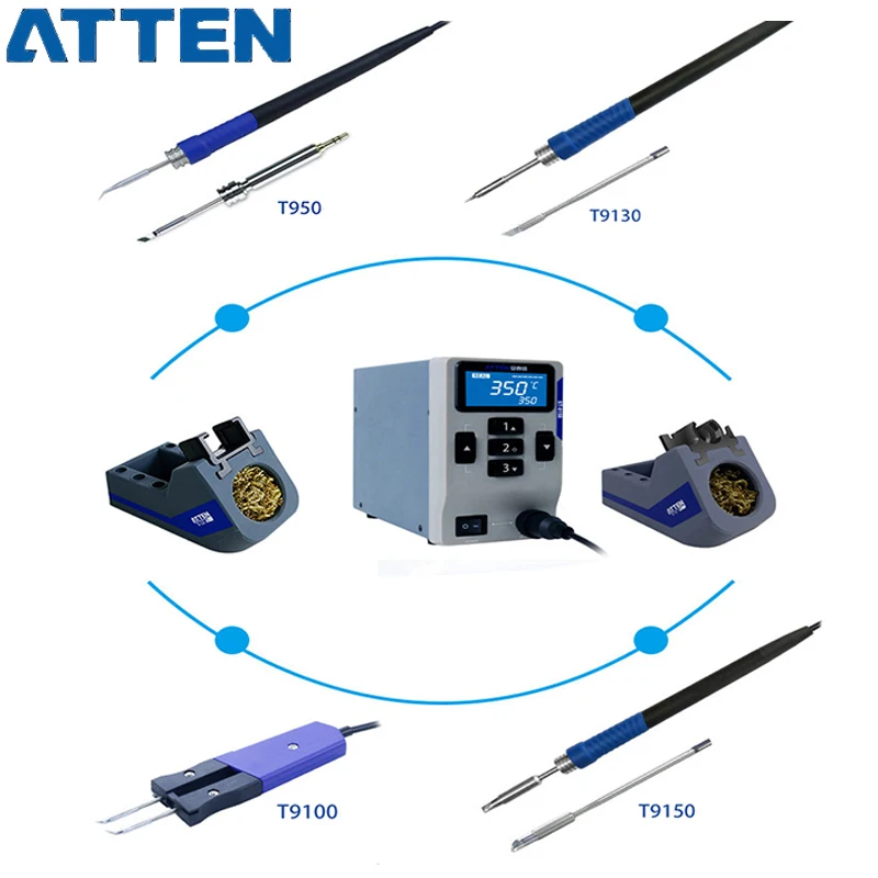 ATTEN-ST-1509-Soldering-Station-Handle-Tweezers-ST-9150-Soldering ...