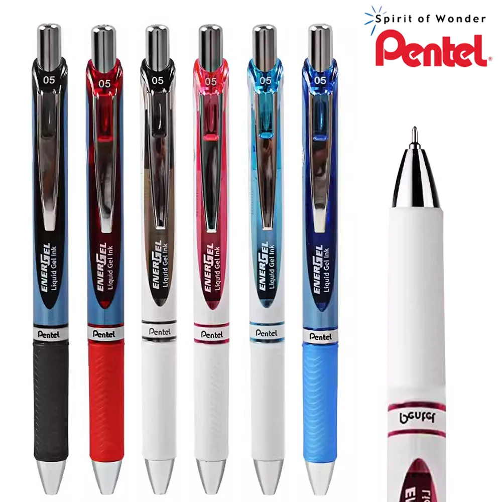 6pcs Japanese Stationery Pentel Gel Pen BLN75AW Quick-drying Smooth ...