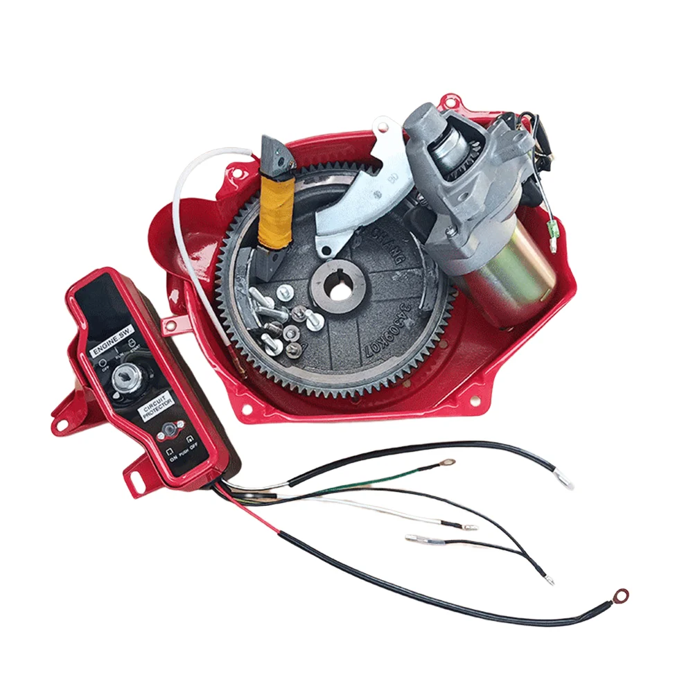 KITS de arranque eléctrico 168F, compatible con LiFan 170F, GX200 ...