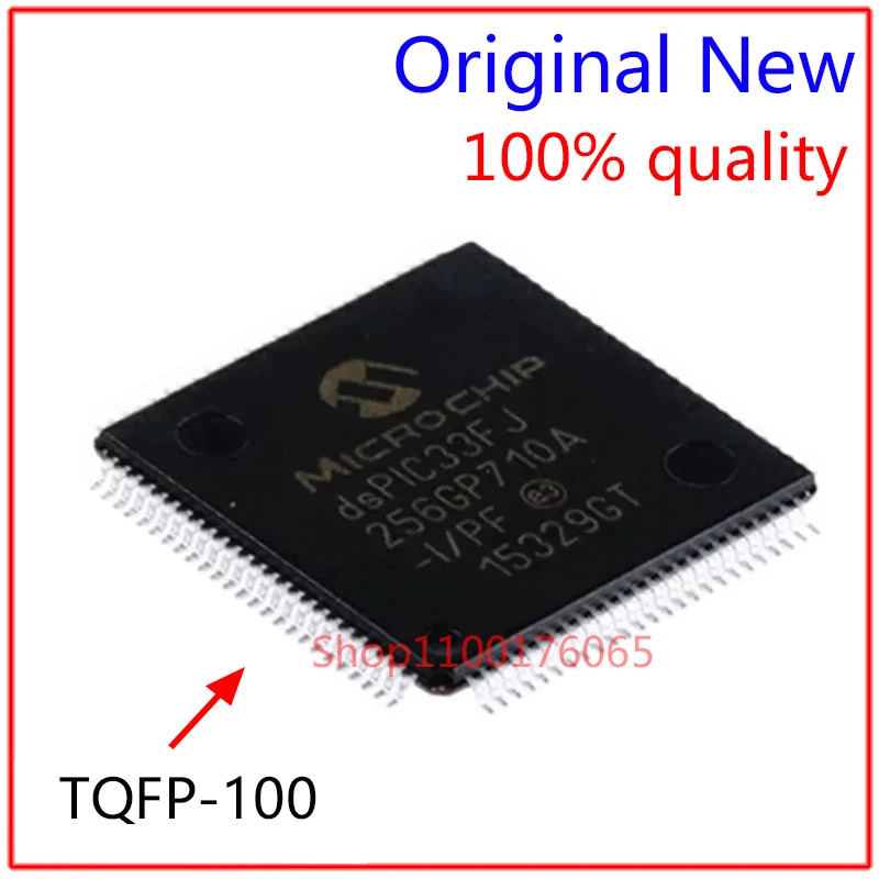 DSPIC33FJ256GP710A I/PF ds PIC 33F J256 GP710A I PF TQFP 100 100% New original IC (1piece ...