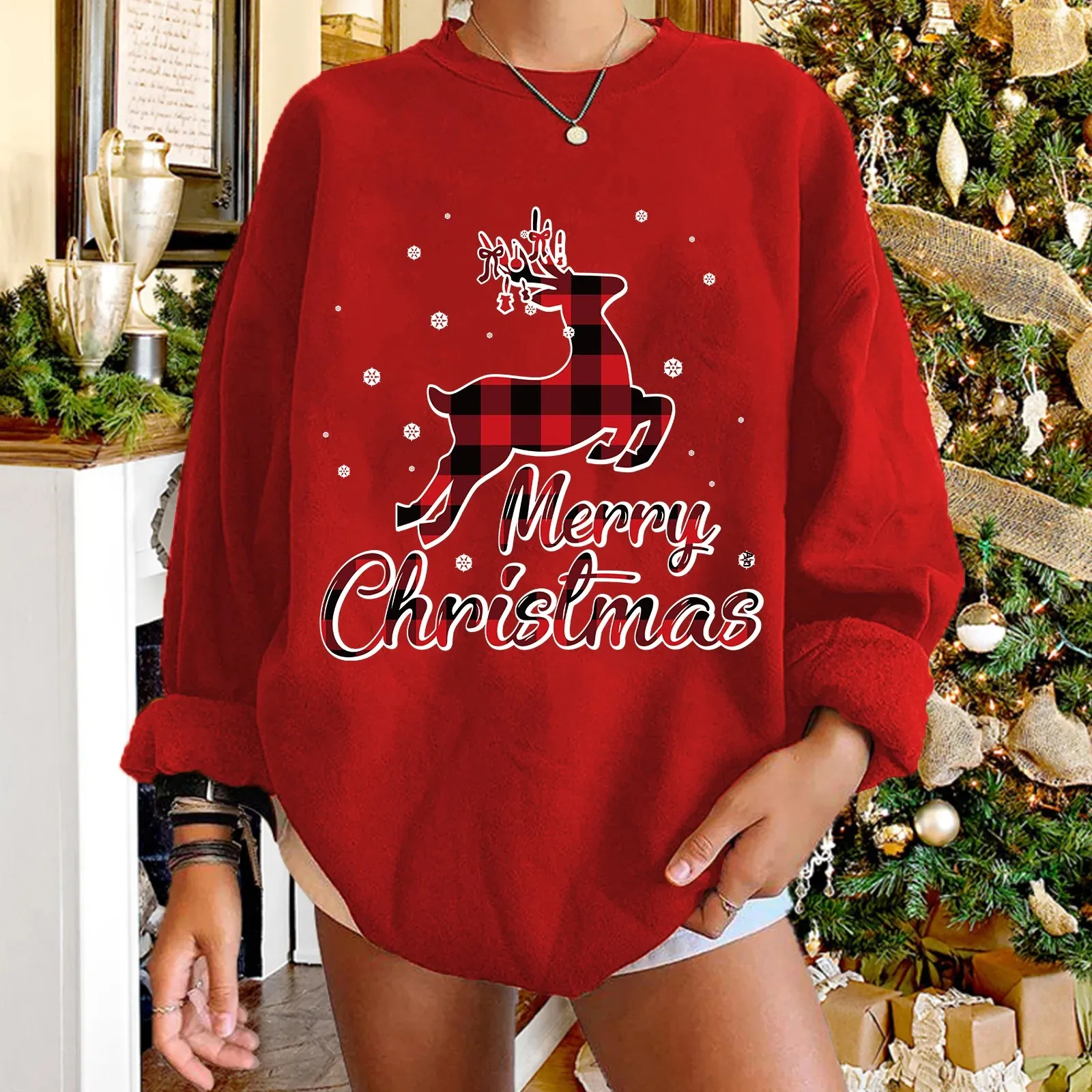 Sudadera-navide-a-Sudaderas-con-capucha-y-sudaderas-de-Feliz-Navidad ...