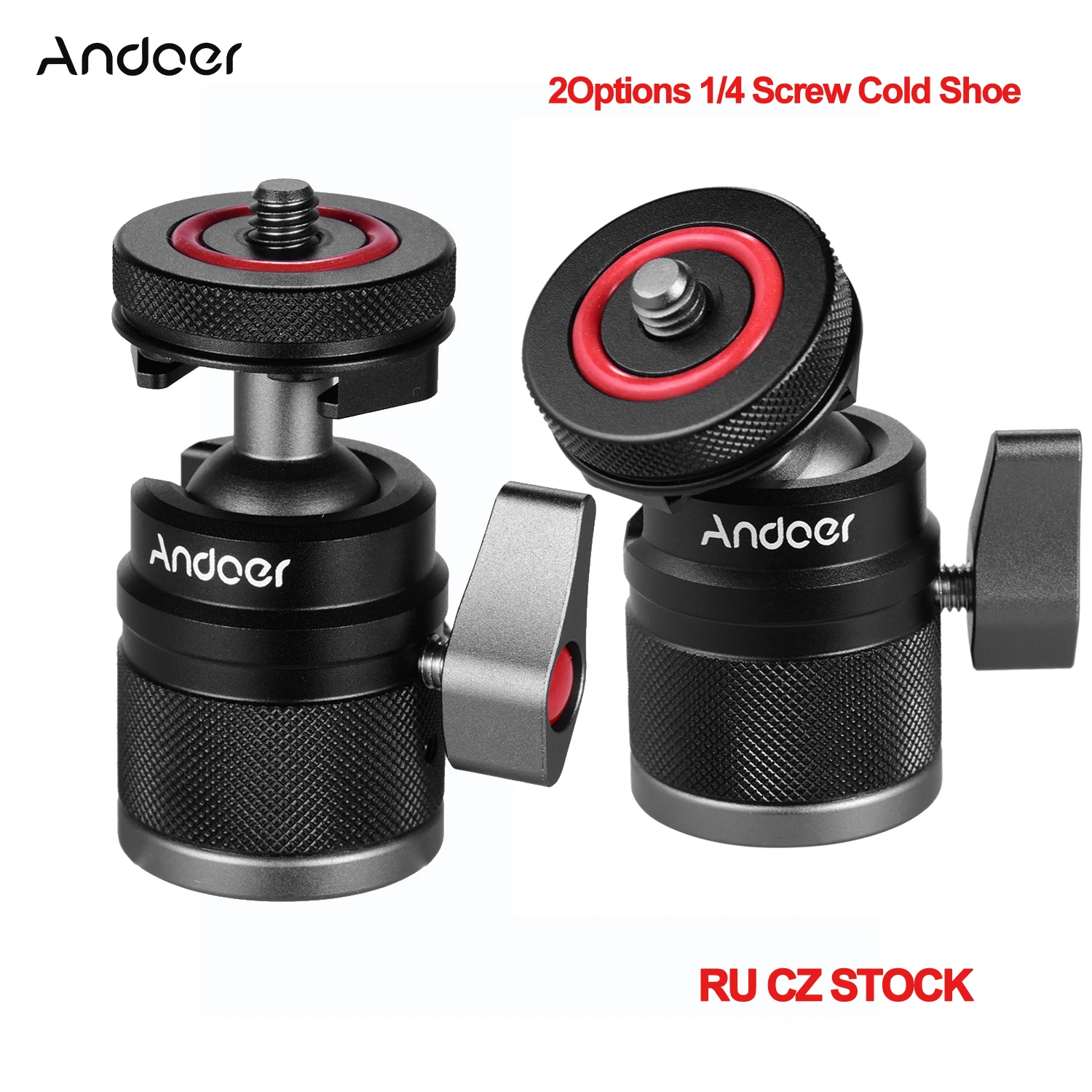 Andoer-2in1-Mini-Cold-Shoe-Ball-Head-Dual-Use-1-4-Screw-Cold-Shoe ...