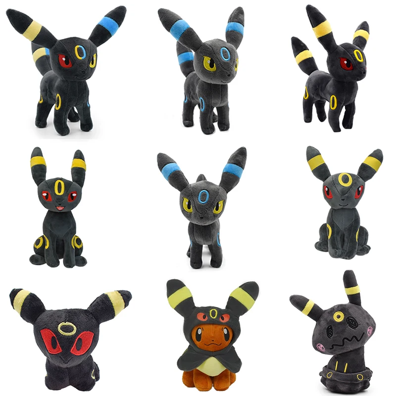 Kawaii-Umbreon-Pokemon-Anime-Plush-Toys-Mimikyu-Eevee-Cos-Umbreon-Soft ...