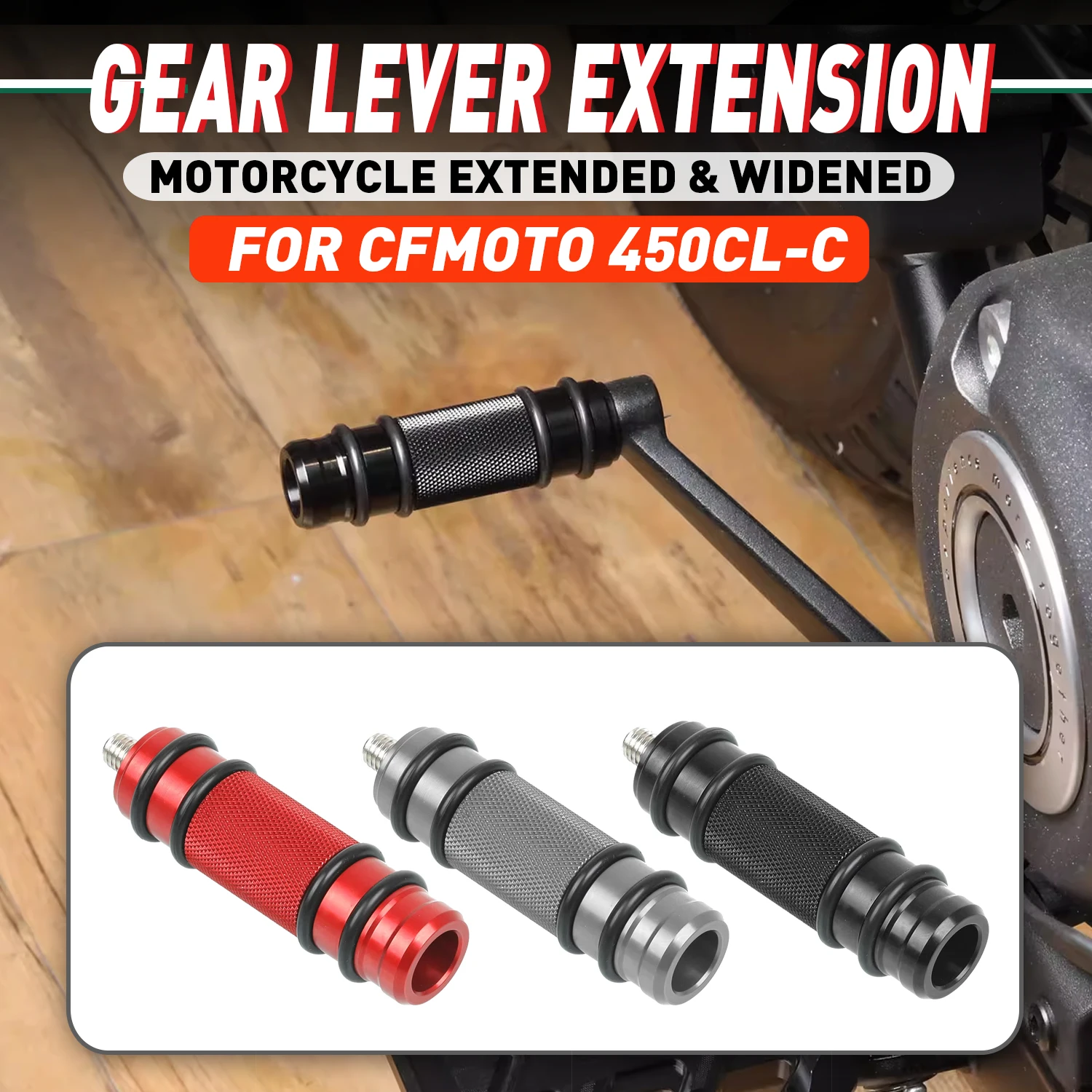 Motorcycle-Gear-Shift-Lever-Modification-For-CFMOTO-450CL-C-450CLC-450 ...