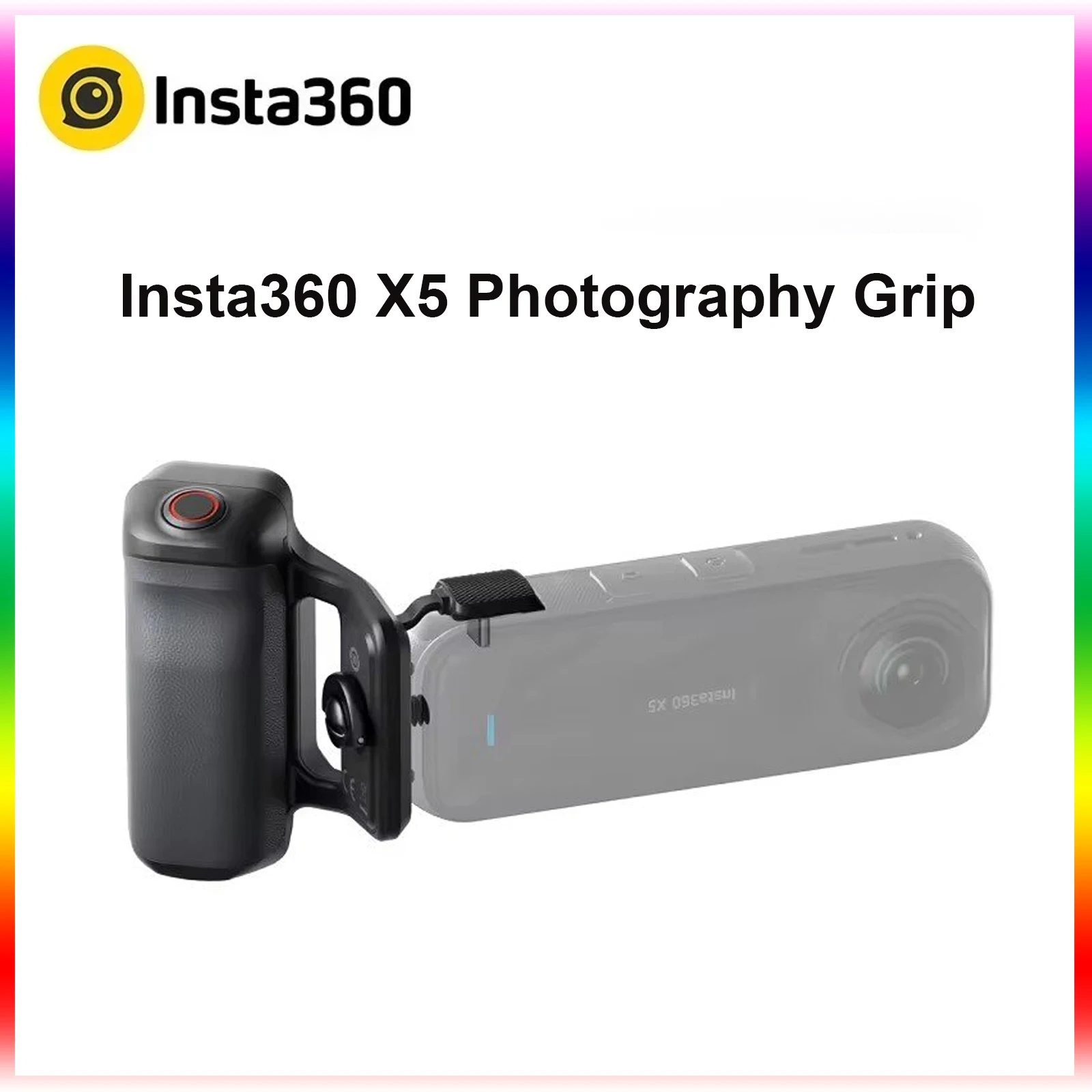 Insta360 X5 Photography Grip Street-Photography Xplorer Aluminum Mount ...