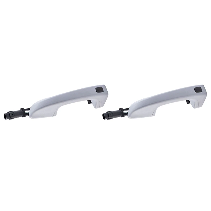 2X-Car-Right-Exterior-Door-Handle-For-Porsche-Cayenne-3-0L-3-6L-4-8L ...