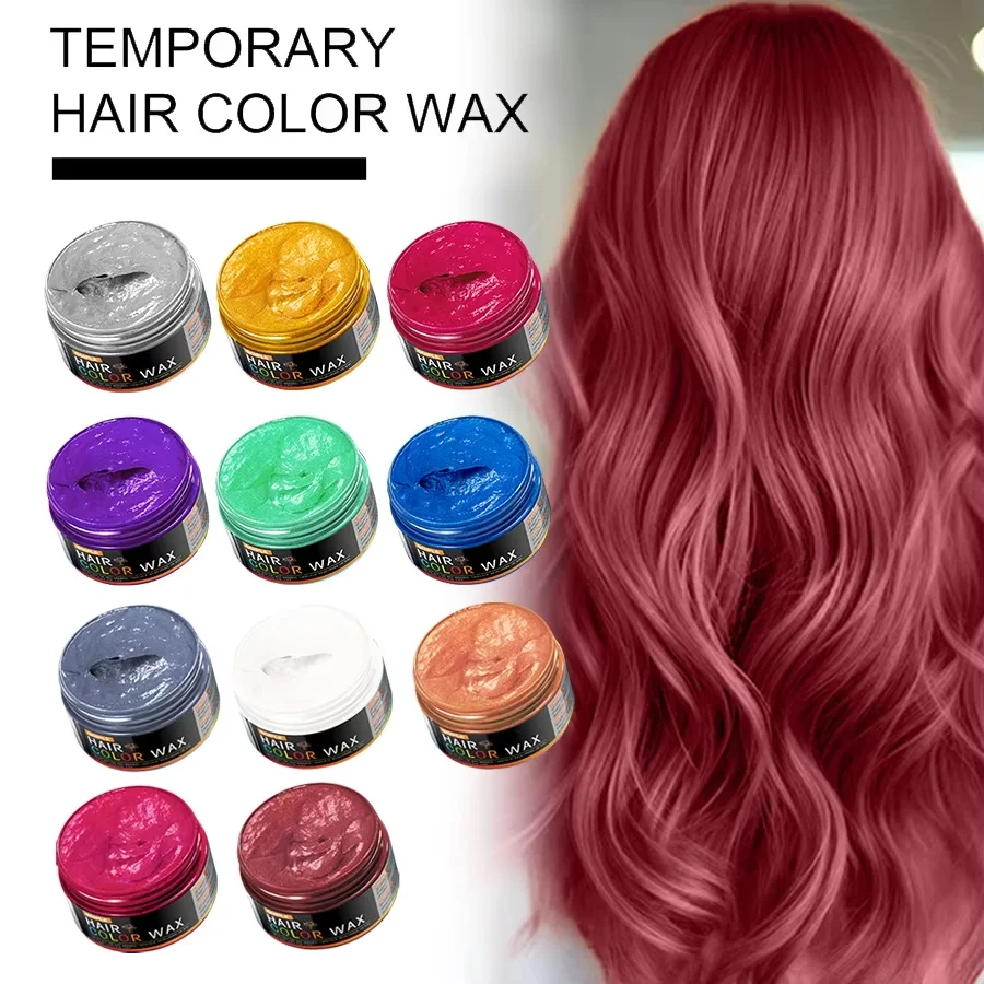 GOIPLE-Color-de-cera-para-el-cabello-f-cil-de-lavar-DIY-pelos-te-idos ...