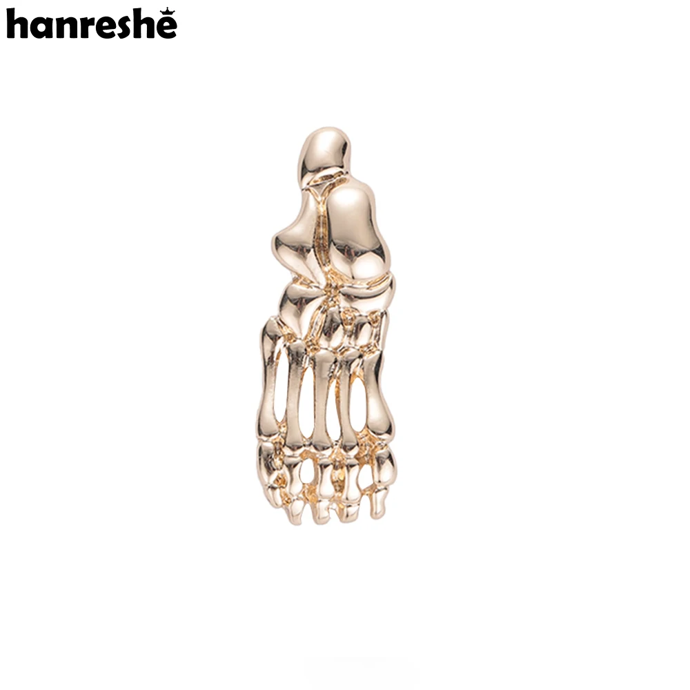 Foot-Pins-Metal-Medical-Gift-Nurse-Gold-Color-Lapel-Pin-Men-Bccessories ...