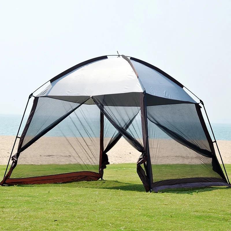 Ultralarge-Camping-Tent-Outdoor-Sun-shading-Tent-Oxford-Mesh-Canopy ...