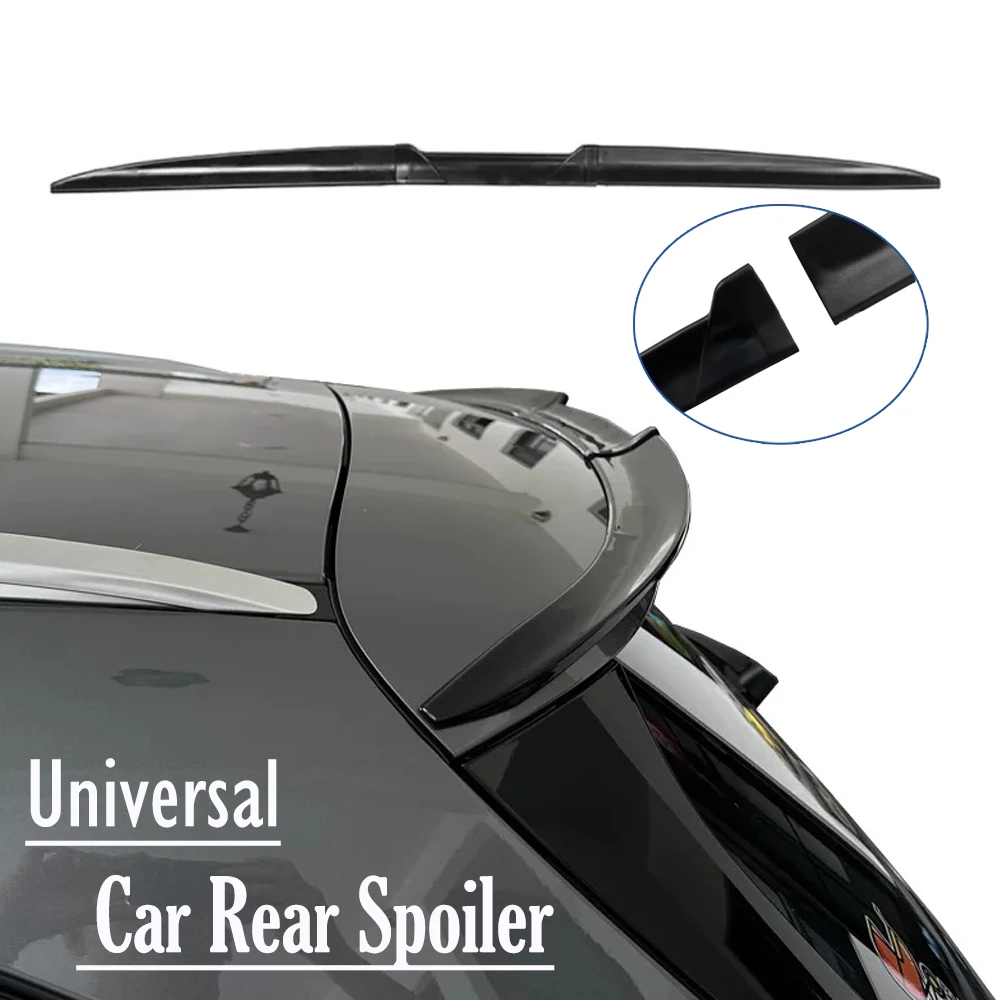 Universal-Roof-Spoiler-Car-Racing-Trunk-Matte-Black-Tail-Spoiler-Trunk ...