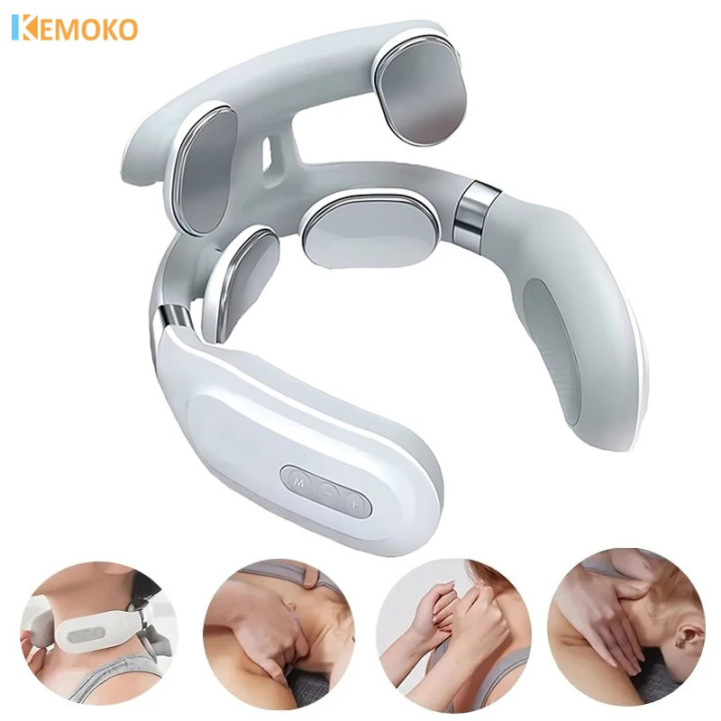 Neck-Massage-Machines-Intelligent-Electric-Rechargeable-Heating-Hot ...